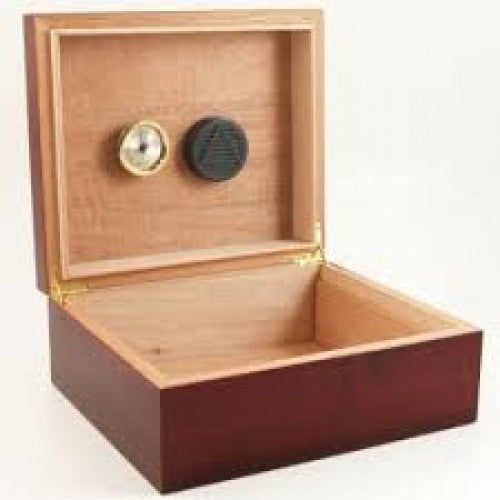 25-cigar Humidor Cherrywood Finish - www.cigarsindia.in