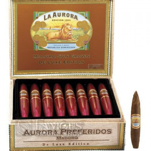 La Aurora Preferidos Ruby Tubes (Box of 8) - www.cigarsindia.in